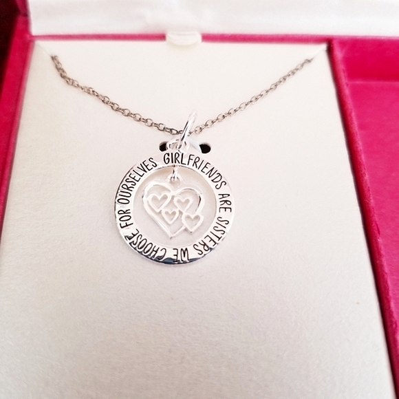 Footnotes | Jewelry | Nib Sterling Silver Friendship Necklace By ...